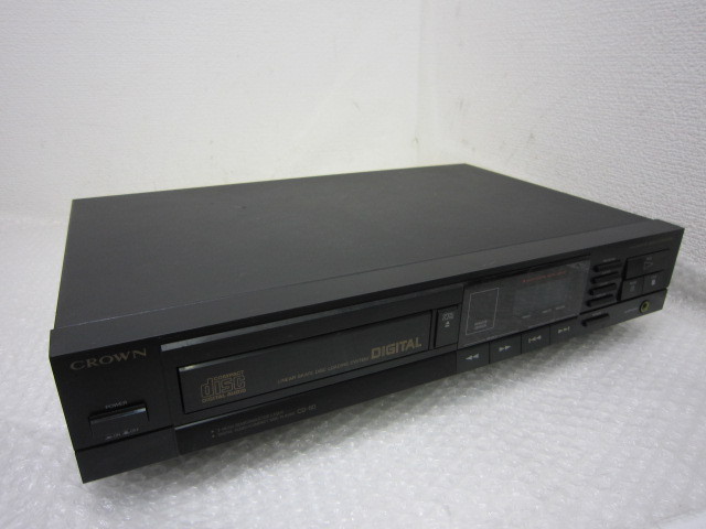 3550S★CROWN★CDプレーヤー★CD-80R★ジャンク★の落札情報詳細 - ヤフオク落札価格検索 オークフリー