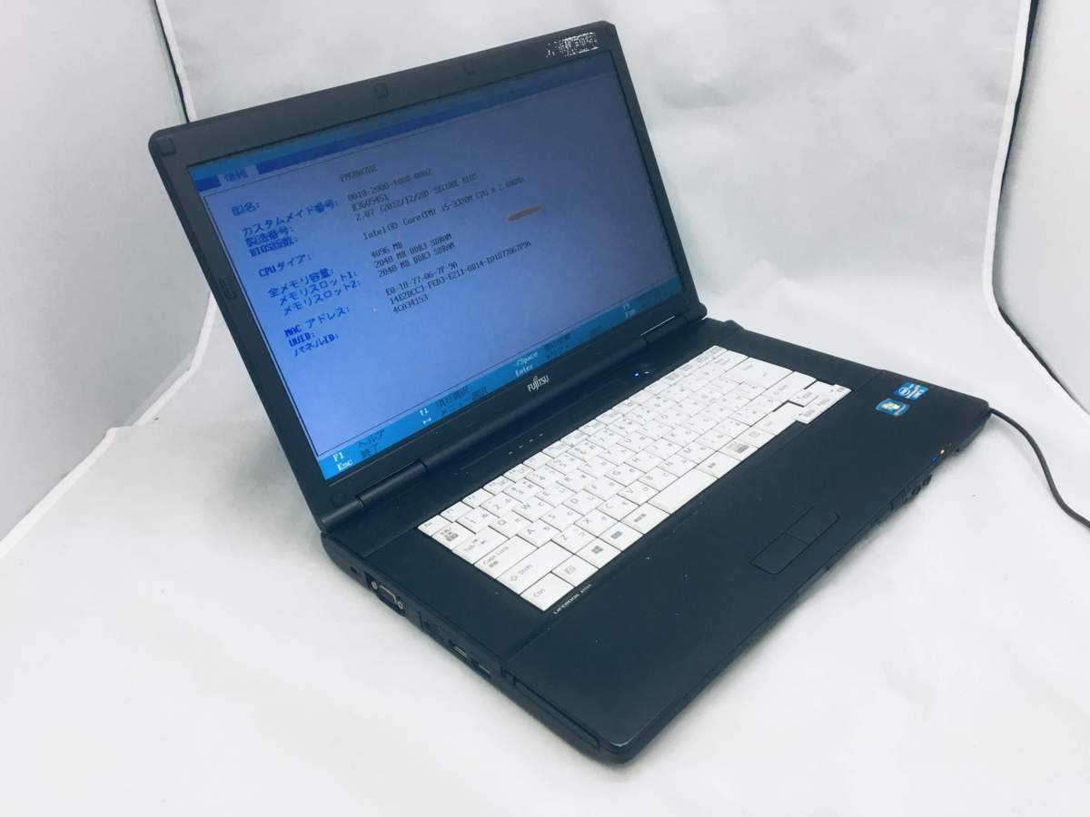 【ジャンク】FUJITSU LIFEBOOK A572/F / Intel Core i5 3320M 2.60GHz / 4GBの落札情報詳細 - Yahoo!オークション落札価格検索 オークフリー