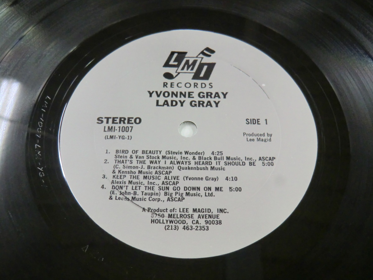 【SOUL】Yvonne Gray - Lady Gray オリジナル 「レアグルーヴA to Z」掲載！の落札情報詳細 - Yahoo ...