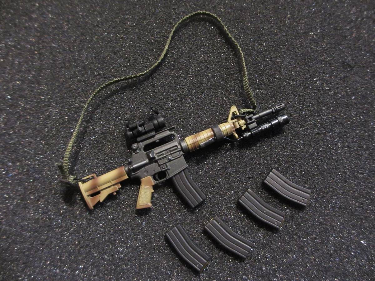 Crazyfigure社製 アメリカ陸軍 特殊部隊デルタフォース 1993 ソマリア 曹長【RO727 カービン ライフル】1/12スケール ...
