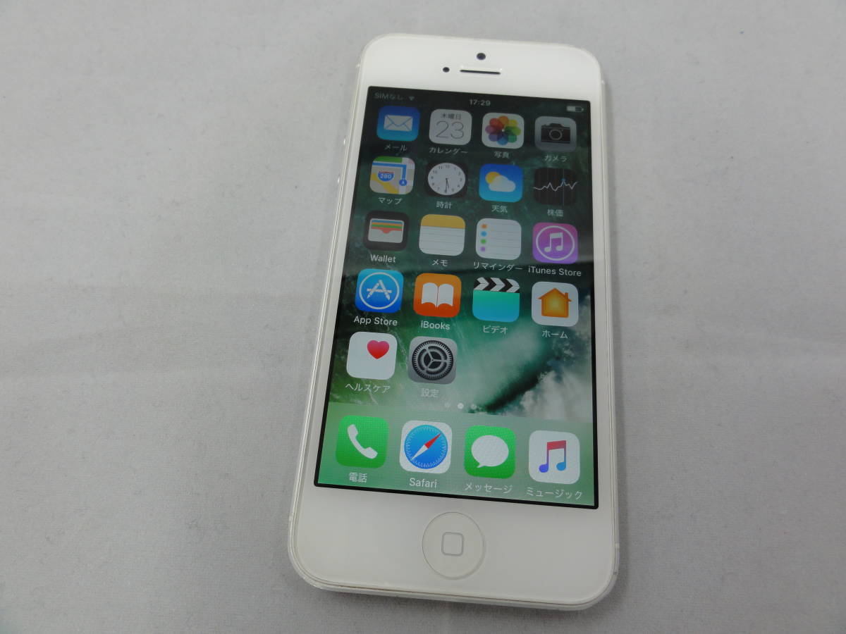 0547 Apple 韓国版 iPhone5 32GB アイフォン MD300KH/A の落札情報詳細 - ヤフオク落札価格検索 オークフリー