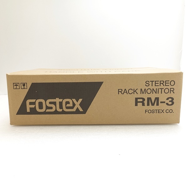 【フジヤエービック】 FOSTEX フォステクス / RM-3 1Uラック ステレオモニタースピーカー 未開封品 240001129465の落札情報詳細 - Yahoo!オークション落札価格 ...