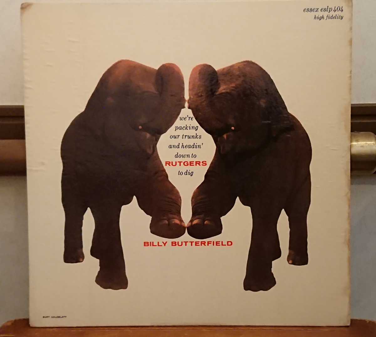 USオリジナル BILLY BUTTERFIELD/AT RUTGERS/ESSEX LP404の落札情報詳細 - Yahoo!オークション ...
