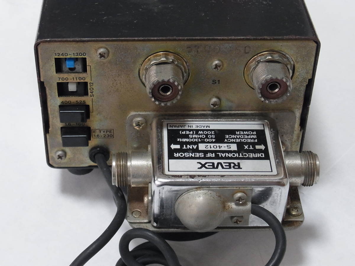 REVEX W570 通過型パワー、SWR計 中古 1.6-1300Mhzの落札情報詳細 - Yahoo!オークション落札価格検索 オークフリー