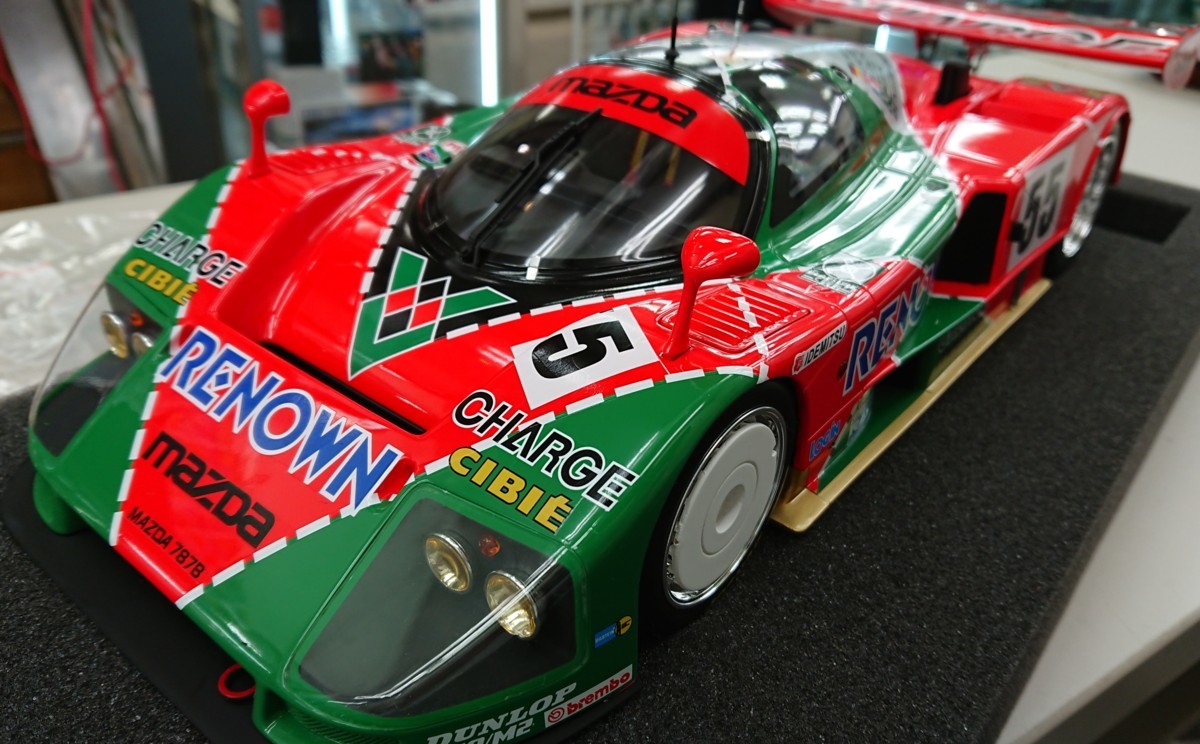 tm1809 同梱不可 TSM 1/12 Mazda 787B #55 RENOWN CHARGE MAZDA レナウン チャージ マツダ ...