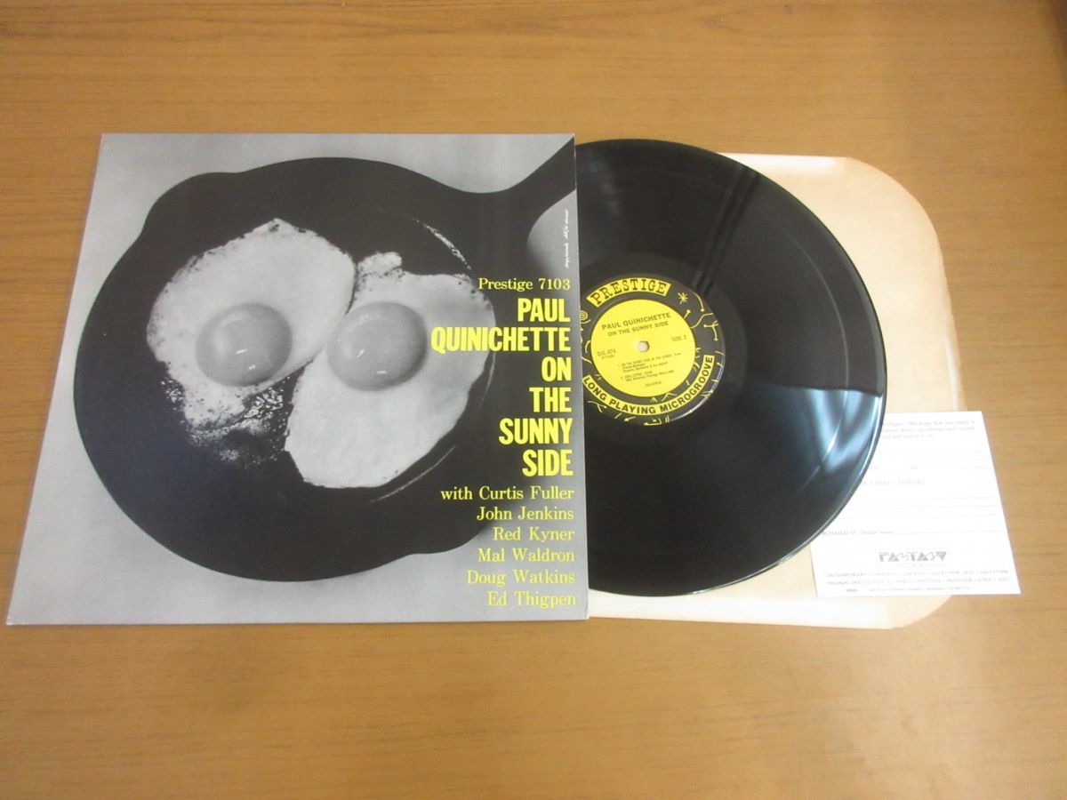 01)Paul Quinichette/On The Sunny Side/ポール・クイニシェット/LPレコード/US盤/OJC-076/ジャズ/アナログ盤の落札情報詳細 - ヤフオク落札価格 ...