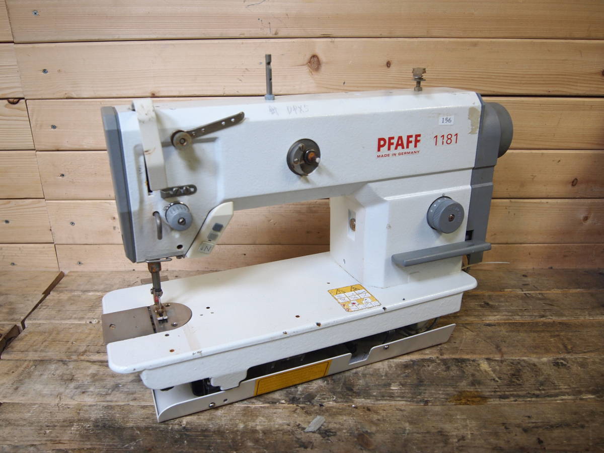 ☆PFAFF パフ 1181-8/11-900/24-911/37BS 工業用ミシン 通電未確認 頭部のみ ドイツ製 パフミシンの落札情報詳細 - Yahoo!オークション落札価格検索 オークフリー