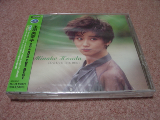 【新品】廃盤未開封 本田美奈子. CD&DVD THE BEST MINAKO with WILD CATS/全17曲ベスト+LIVE&MV/1986年のマリリン/Temptation ...