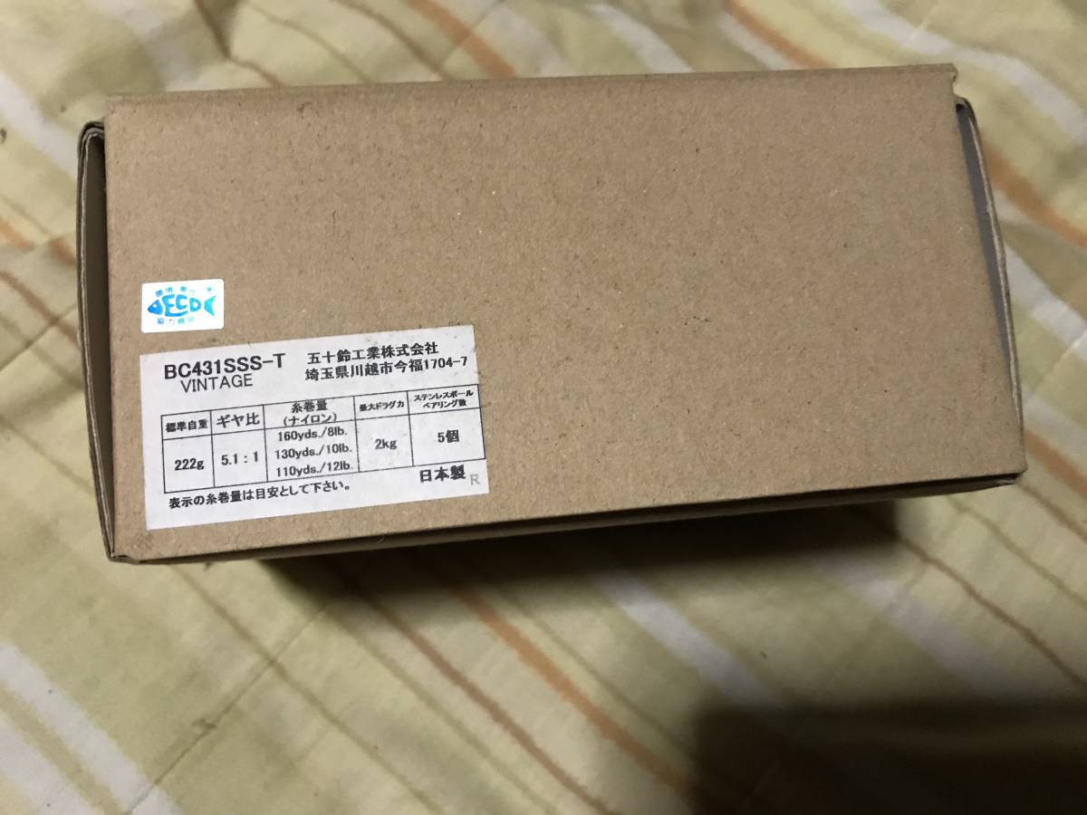 トライアングル(TRY-ANGLE) リール BC431SSS-Tの落札情報詳細 - Yahoo!オークション落札価格検索 オークフリー