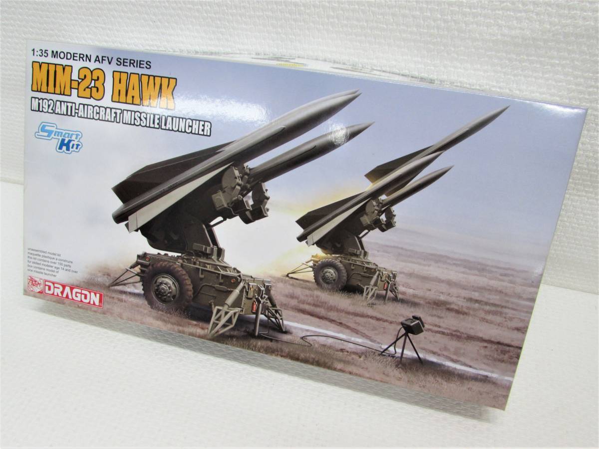1円～ 未組立 DRAGON ドラゴン 1/35 MIM-23 ホーク HAWK M192 対空ミサイルランチャー Smart Kit No.3580 プラモデル 396の落札情報詳細 ...