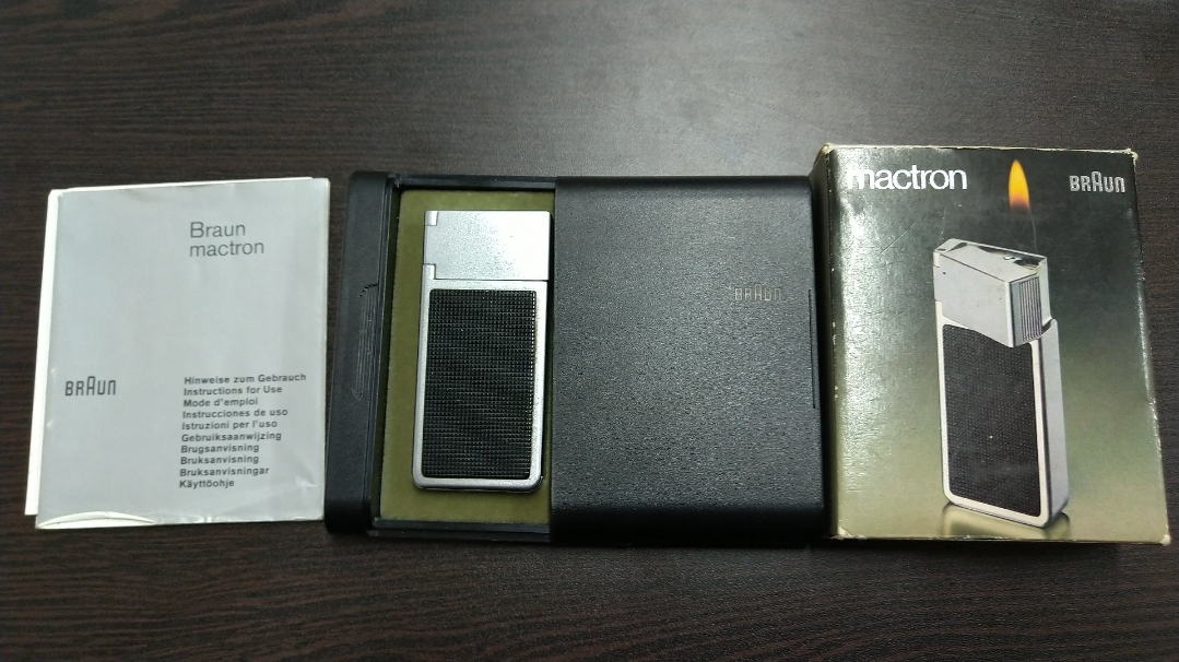 【GA36】BRAUN ブラウン ガスライター mactron ケース付 西ドイツ製の落札情報詳細 - Yahoo!オークション落札価格検索 ...