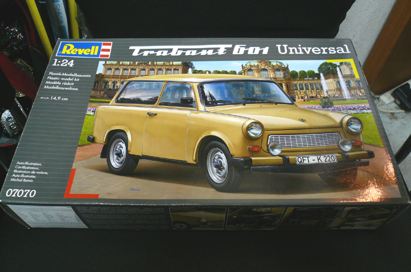 【新品】Revell レベル 1/24 トラバント 601 ユニバーサル TRABANT 601 Universal 未開封品 ですの落札情報詳細 - ヤフオク落札価格検索 オークフリー