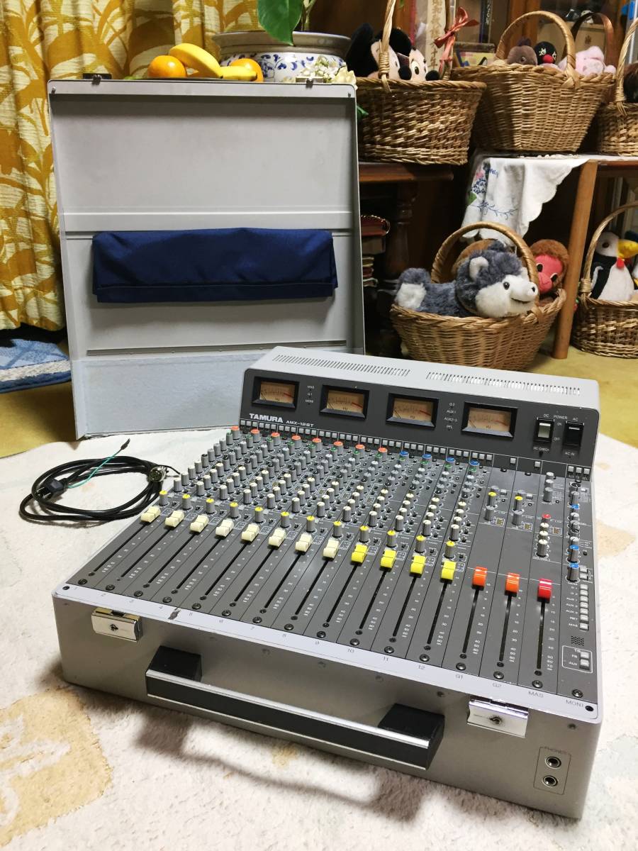 TAMURA AMX-12ST 業務用アナログポータブルミキサー メンテ済み 動作品の落札情報詳細 - ヤフオク落札価格検索 オークフリー