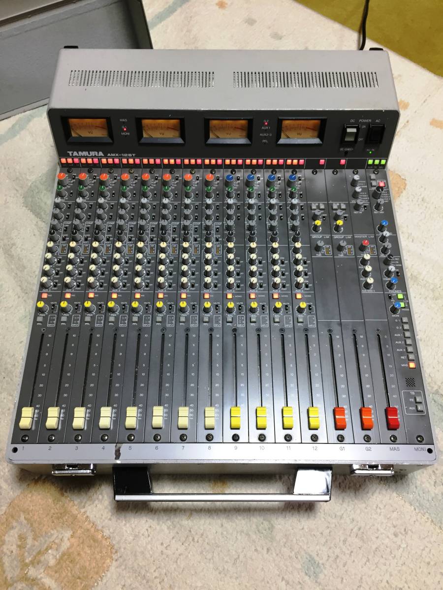 TAMURA AMX-12ST 業務用アナログポータブルミキサー メンテ済み 動作品の落札情報詳細 - ヤフオク落札価格検索 オークフリー