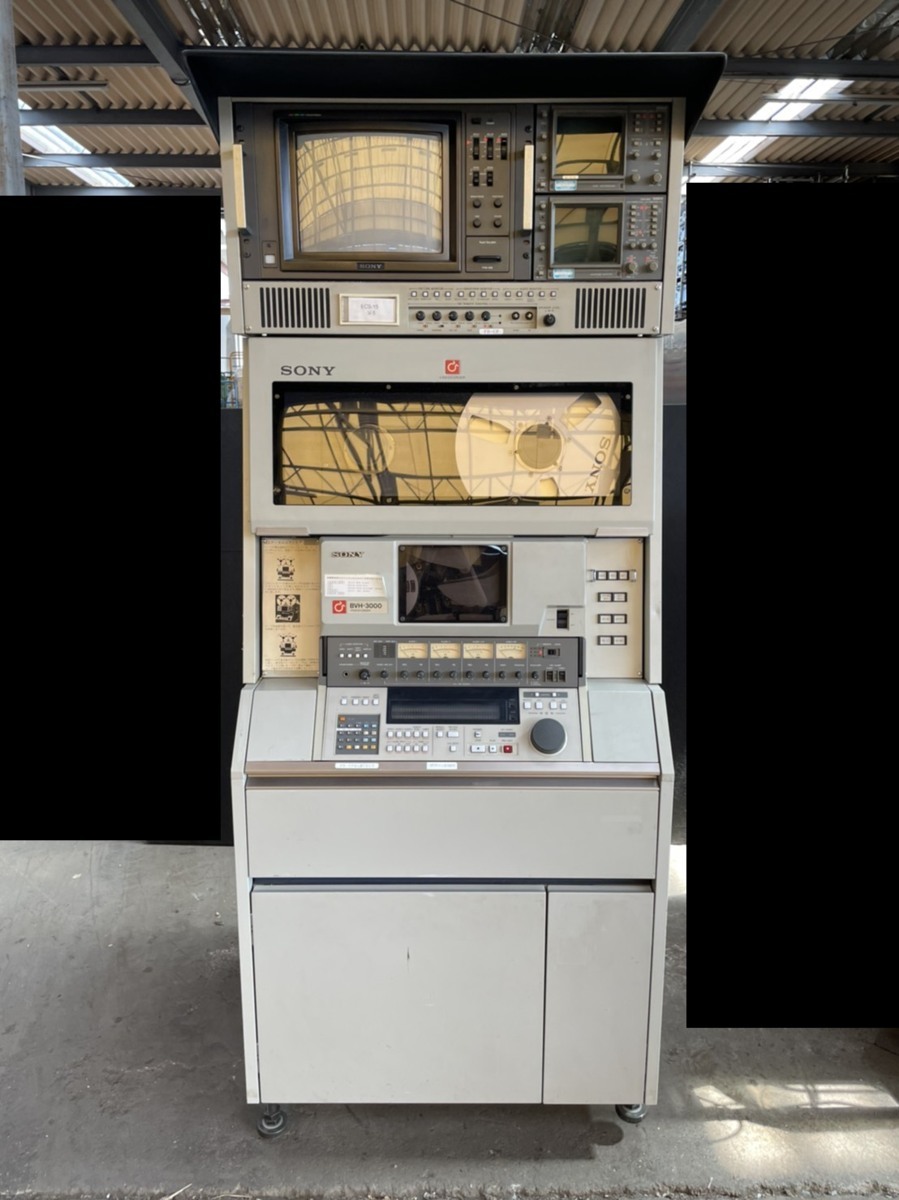 埼玉県 引取限定 SONY BVH-3000 ビデオコーダー 1インチVTR IF-9300A PVM-1320 PFV-100 PFA ...