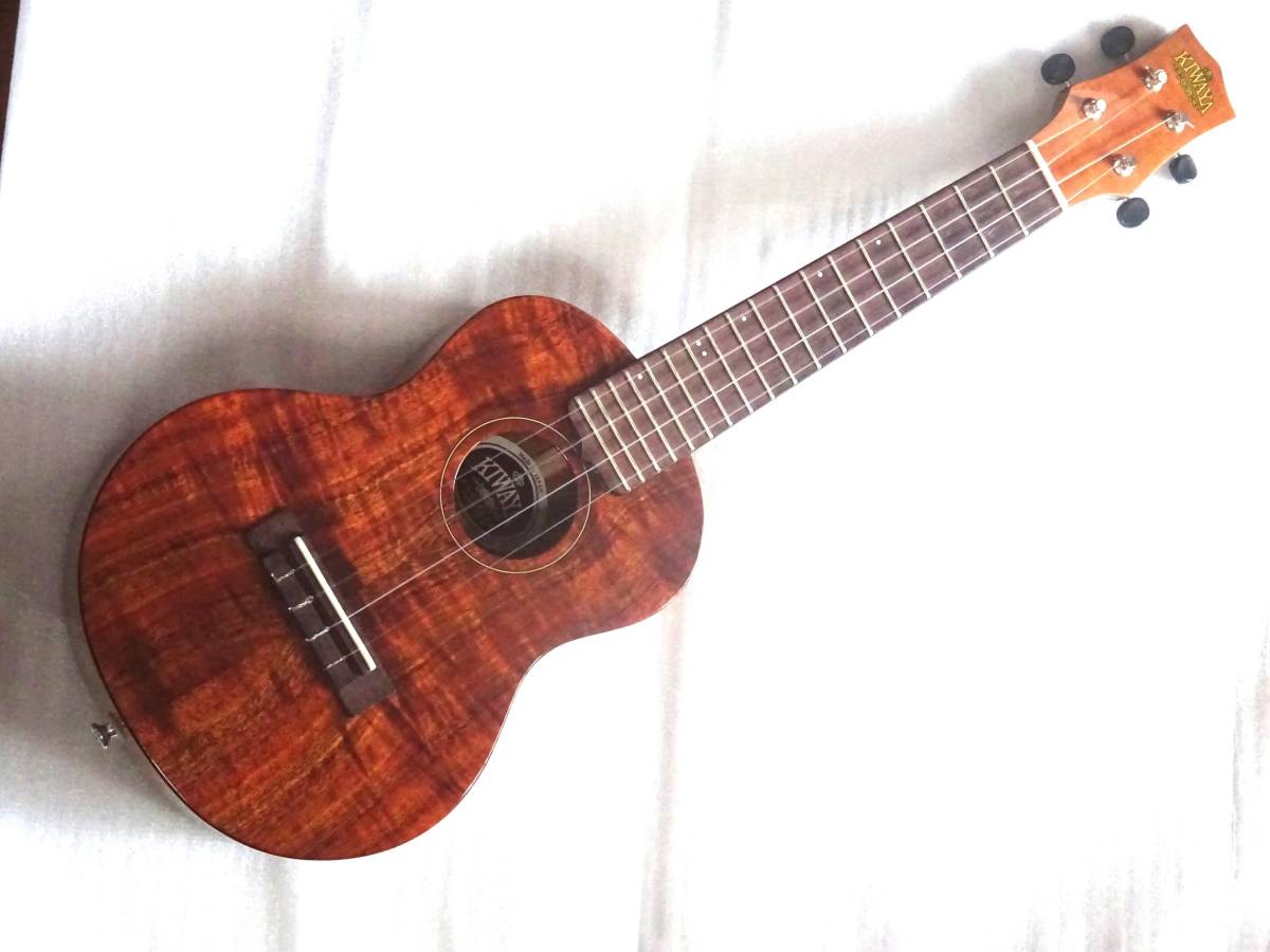 Kiwaya ウクレレ コンサートサイズ K-201PP【5000円～!!】 の落札情報詳細| ヤフオク落札価格情報 オークフリー