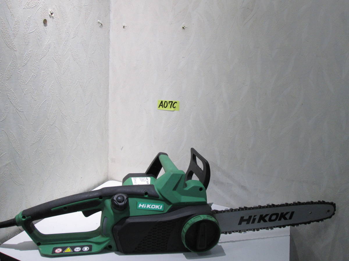 *A07B*HiKOKI 電気チェンソー 350mm CS35SB中古ジャンク#*の落札情報詳細 - Yahoo!オークション落札価格検索 オークフリー