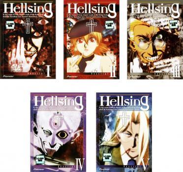 【やや傷や汚れあり】Hellsing ヘルシング 全5枚 Rescript 1、2、3、4、5 レンタル落ち 全巻セット 中古 DVDの落札情報詳細 - ヤフオク落札価格検索 オークフリー