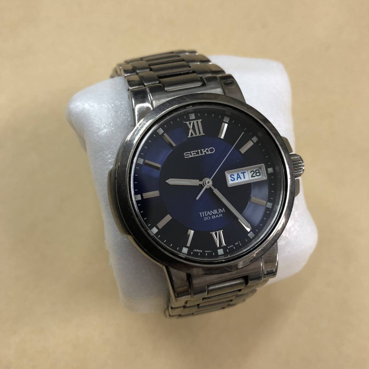 SEIKO SPRIT セイコー スピリット チタン サファイアガラス マリンブルー SCDC055/7N43-7B80の落札情報詳細 ...
