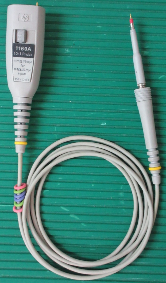 HP/Agilent 1160A Miniature Passive Probe 10:1 10MΩ 1.5m 故障品の落札情報詳細 ...