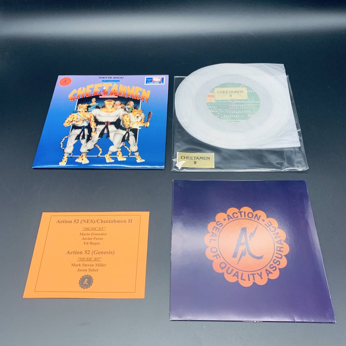 【世界でわずか250枚！】★チータマンⅡ レコード★CHEETAHMEN 2★サントラ アナログ EP 7inch★限定★希少★絶版★の落札 ...
