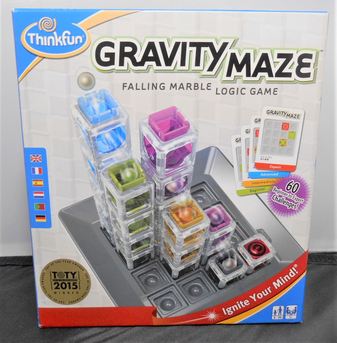 ZH1717【目立った傷・汚れなし/箱付き】★グラビティ・メイズ（GRAVITY MAZE） シンクファン ThinkFun 知育玩具 おもちゃ 5425004735331の落札情報詳細 ...