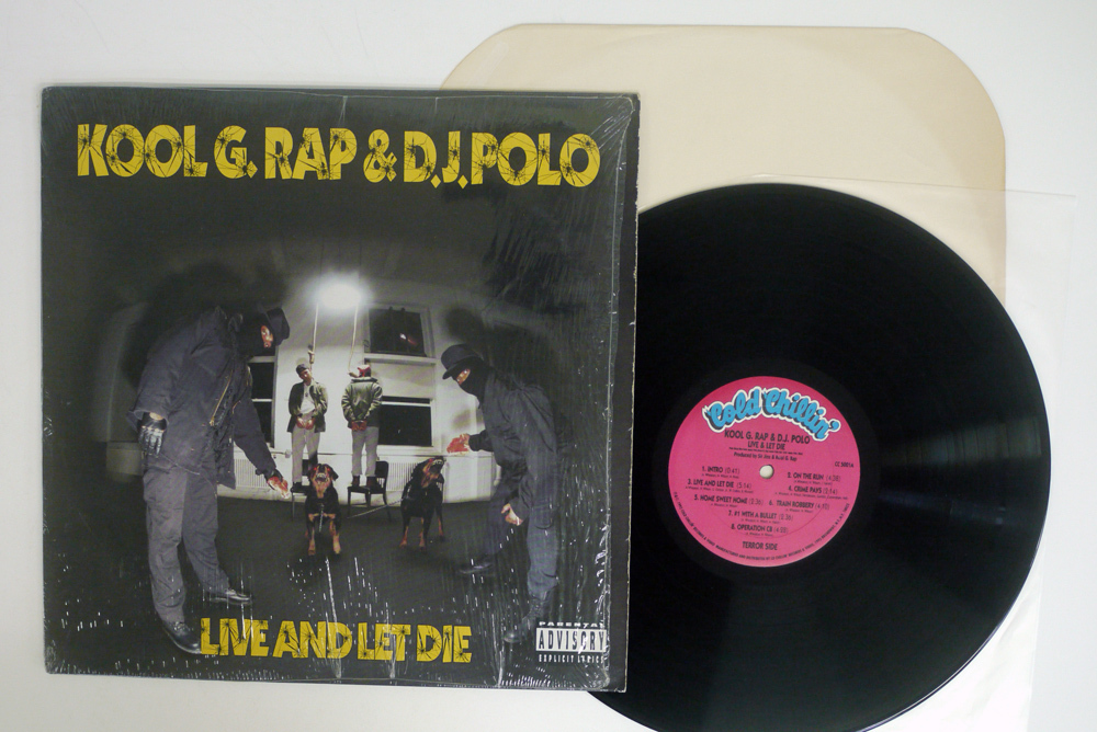 米 KOOL G. RAP & D.J. POLO/LIVE AND LET DIE/COLD CHILLIN' CCLP 5001の落札情報詳細 - Yahoo!オークション落札価格検索 ...