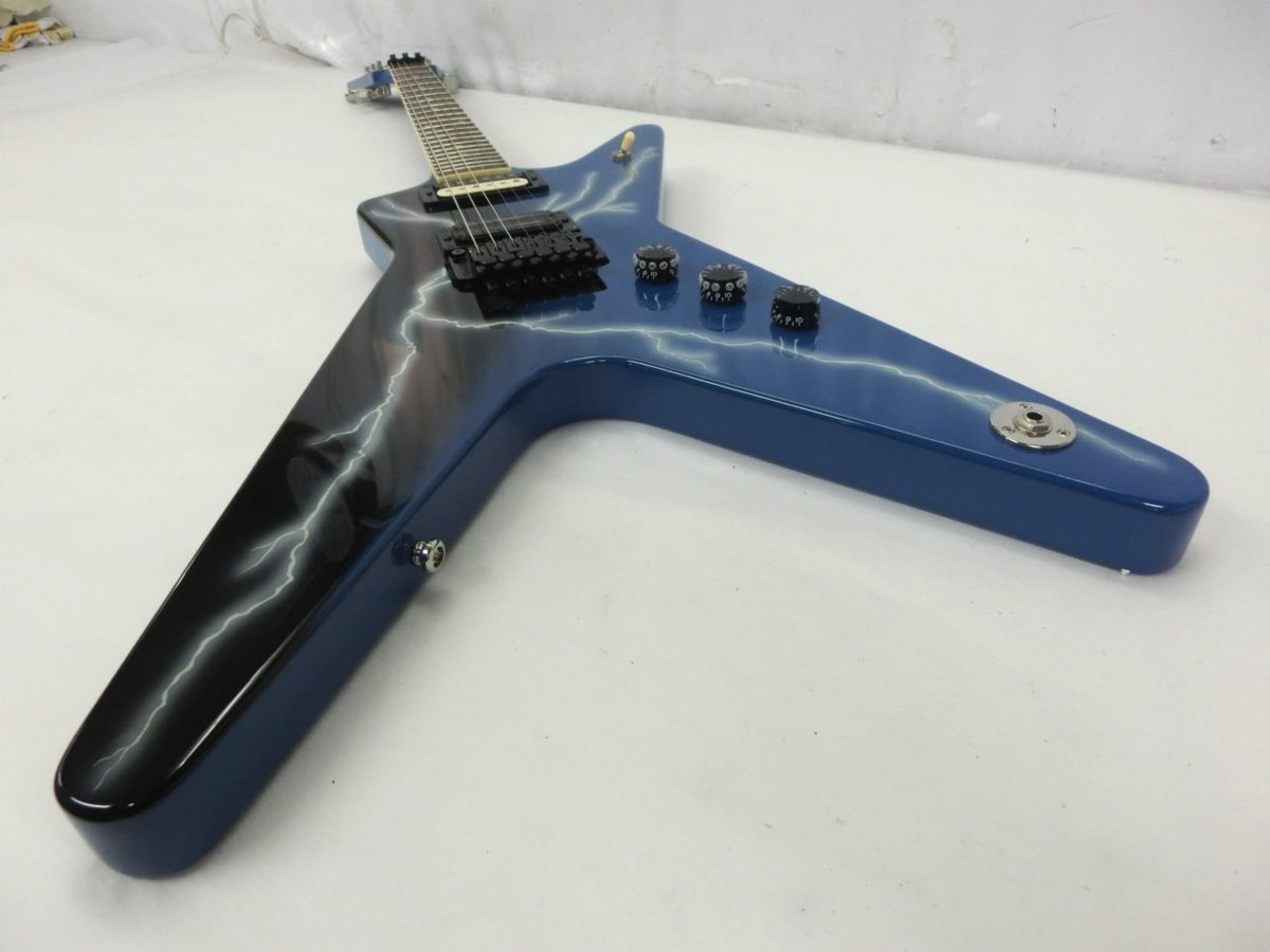 【N-9228】DEAN DIME FROM HELL CFH ML Lightning Bolt ダイムバックダレル ハードケース付 通電 ...