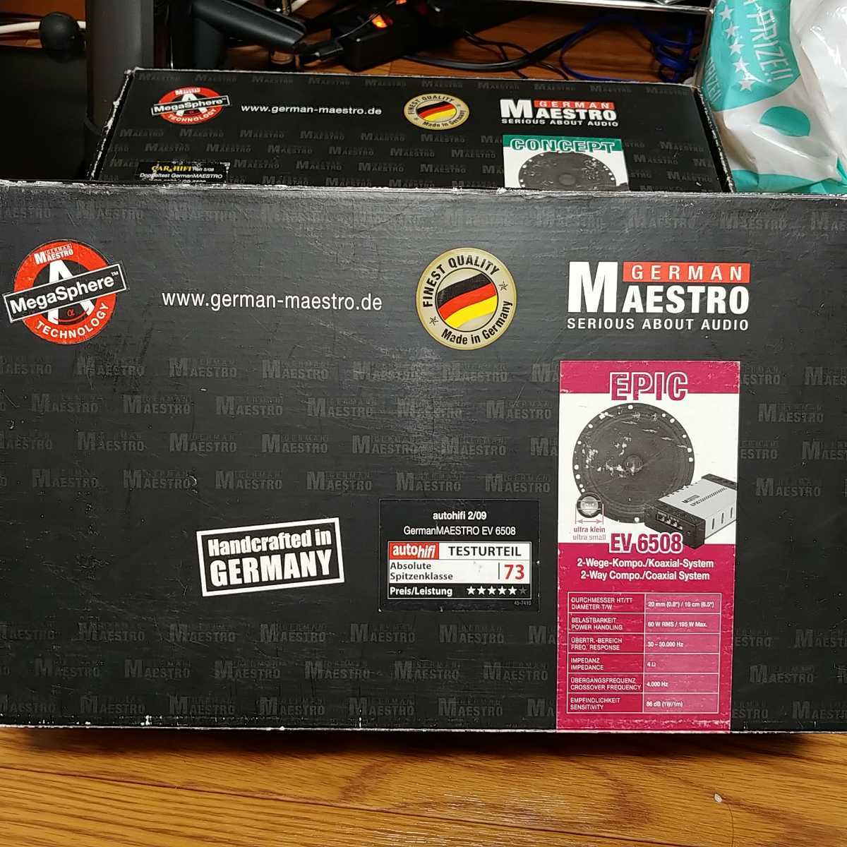 【新品】GERMAN MAESTRO ジャーマンマエストロ EV6508の落札情報詳細 - Yahoo!オークション落札価格検索 オークフリー