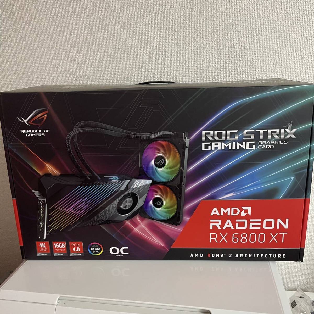 【新品】ASUS ROG-STRIX-LC-RX6800XT-O16G-GAMING の落札情報詳細 - ヤフオク落札価格検索 オークフリー