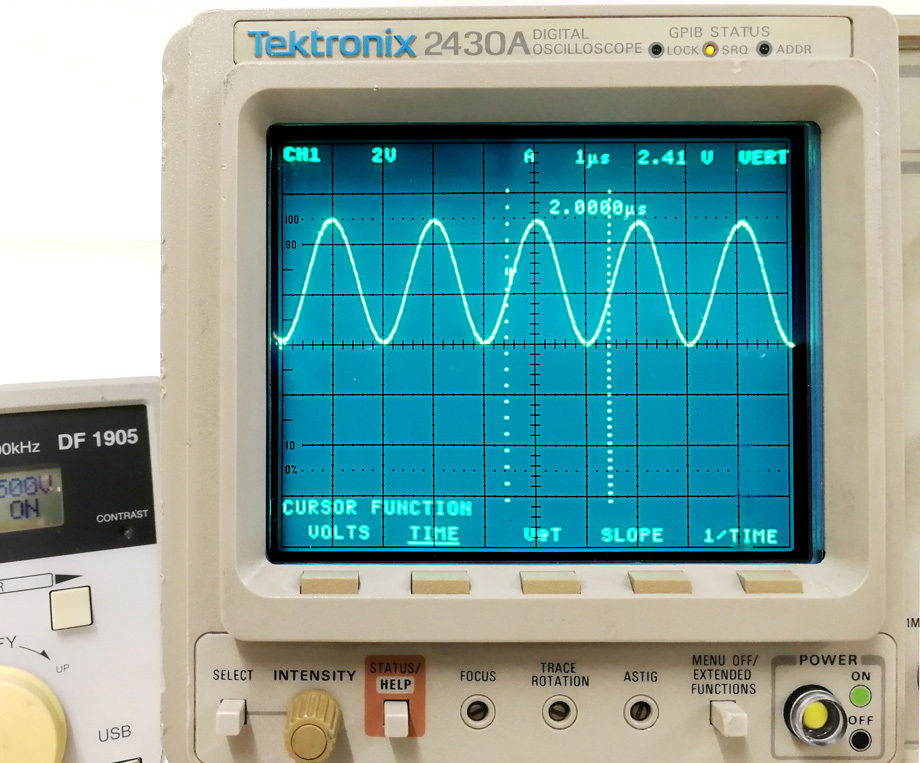 ♪名機SONY Tektronix 2430A 150MHz デジタルオシロスコープ 外観割れありの落札情報詳細 - Yahoo!オークション ...