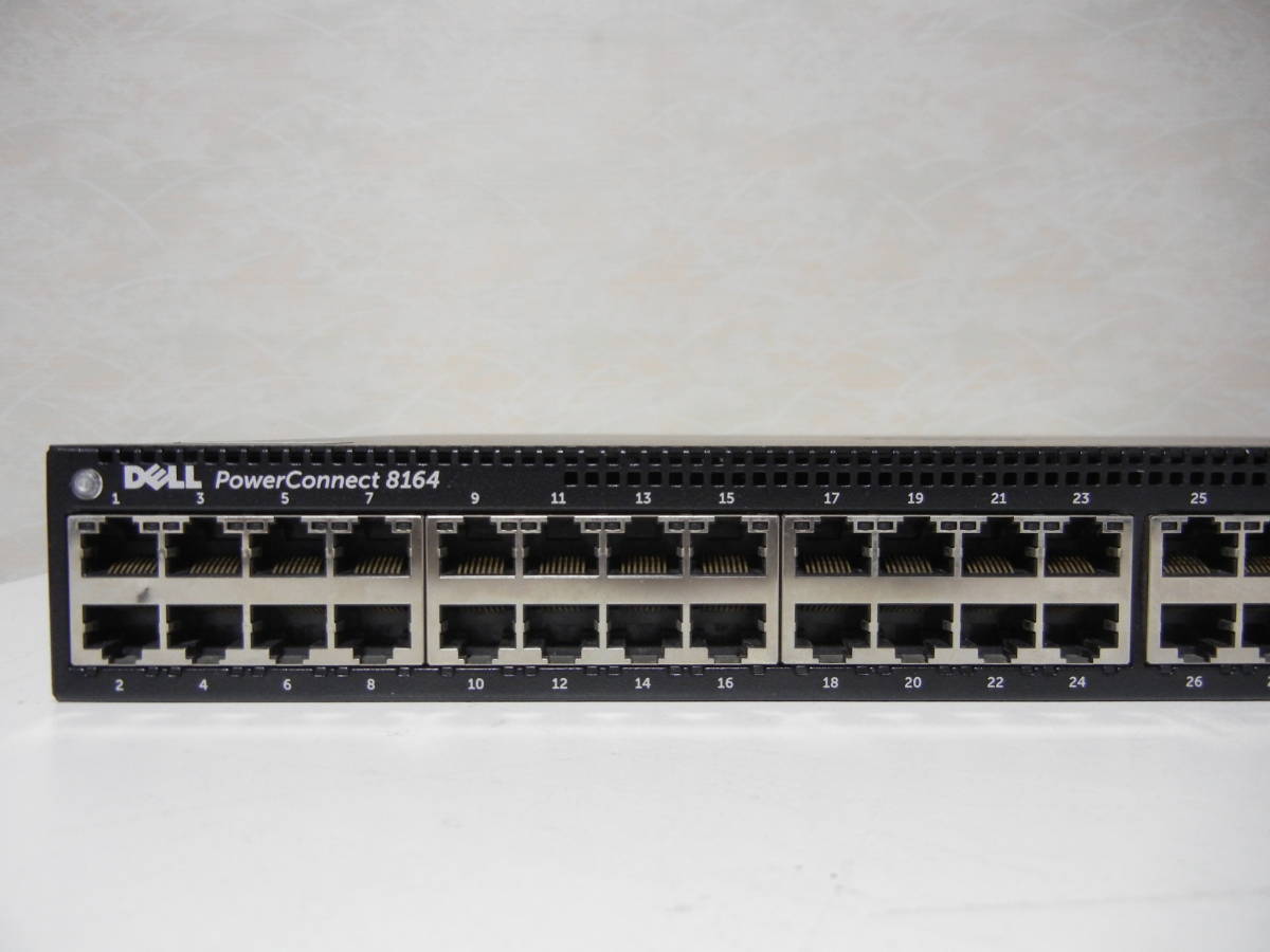 ★中古 DELL PowerConnect 8164 (Networking Switch N4064) 48ポート 10GbE/QSFP+ ...
