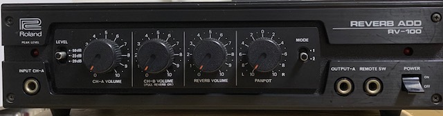 ROLAND REVERB RV-100 スプリングリバーブ 1970年代 made in japan の落札情報詳細 - ヤフオク落札価格 ...
