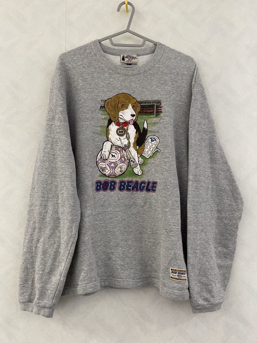 【目立った傷や汚れなし】BOB BEAGLE トレーナー サイズL ボブビーグル スウェット 90s ビンテージ EASTBOYの落札情報詳細 - Yahoo!オークション落札価格検索 オークフリー