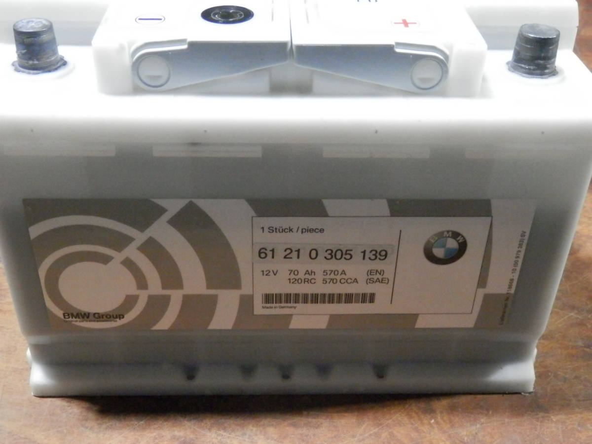 即決★新鮮 2021年製 BMW 純正 中古 バッテリー 61 21 0 305 139 (検索用 欧州車 ベンツ VW ワーゲン アウディ ...