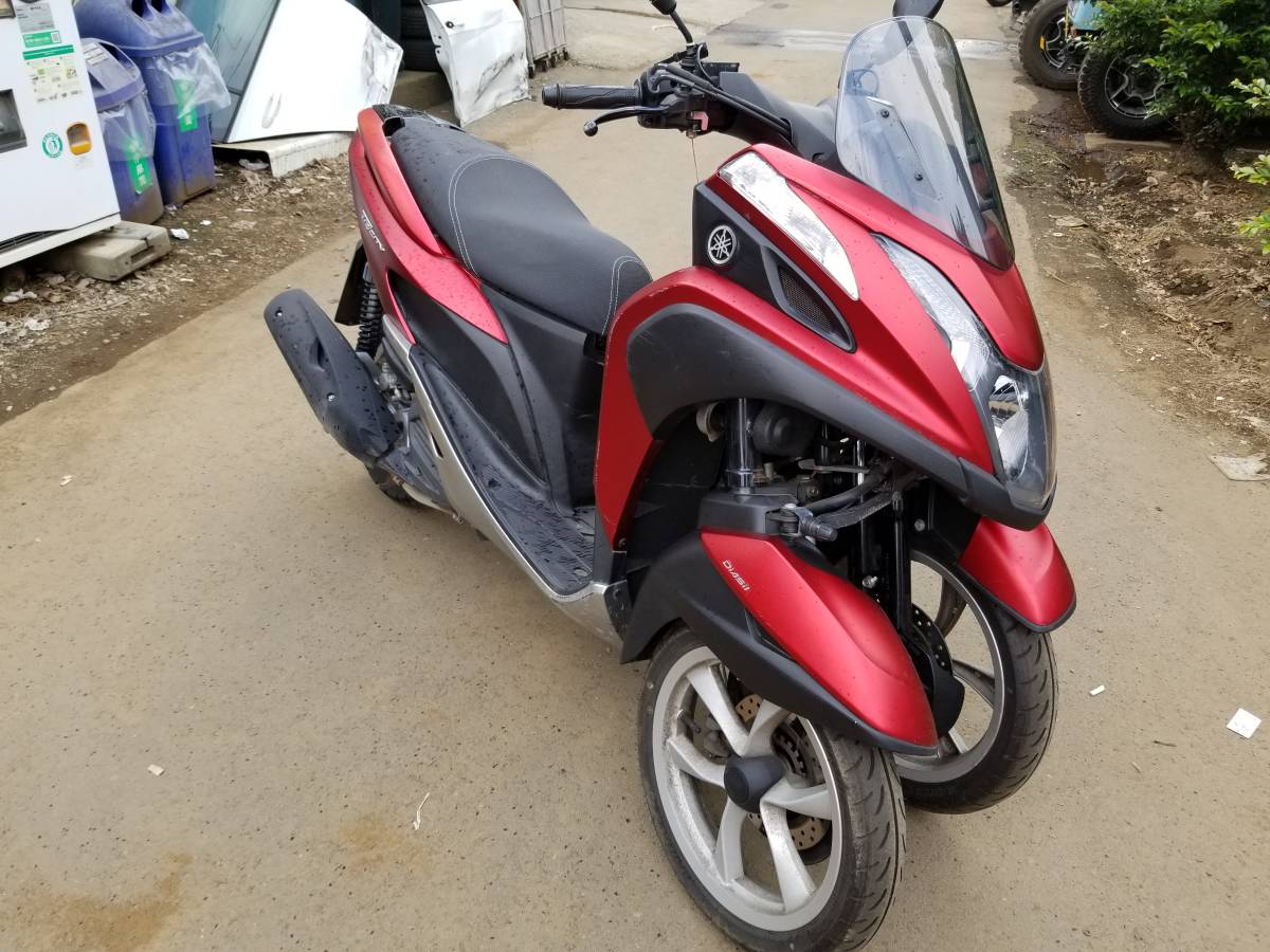 格安 トリシティ125 SE78 逆車 セル始動 11736km の落札情報詳細 - ヤフオク落札価格検索 オークフリー