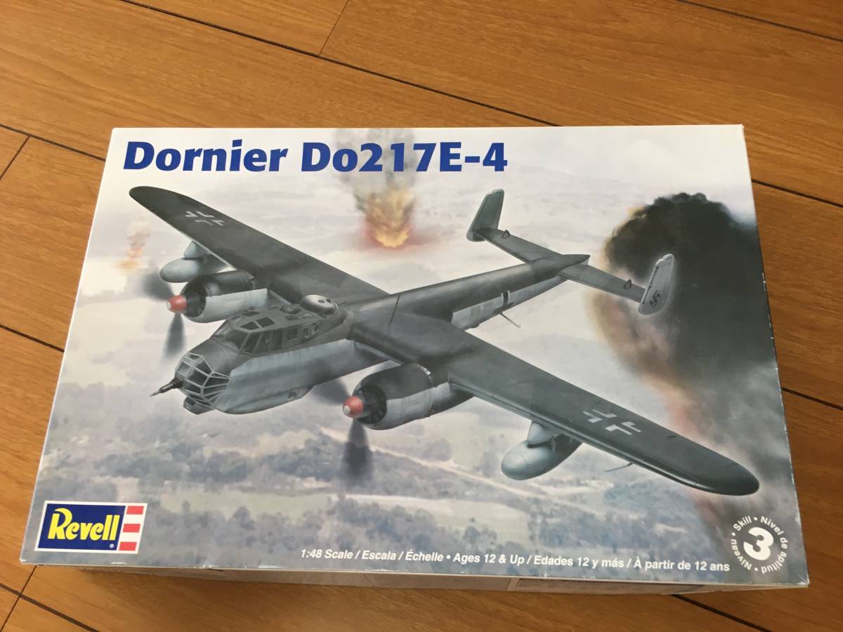 【やや傷や汚れあり】1/48ドルニエDornier Do217E-4 REVELLの落札情報詳細 - ヤフオク落札価格検索 オークフリー