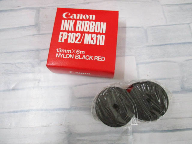 【未使用】ジャンク CANON INK RIBBON EP102/M310 9個 H-15の落札情報詳細 - ヤフオク落札価格検索 オークフリー