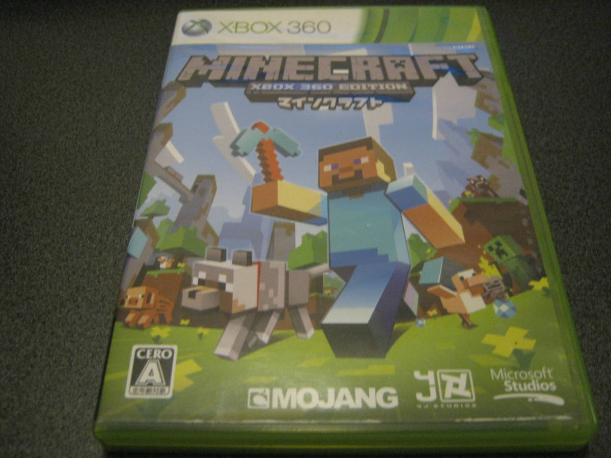 【傷や汚れあり】【Xbox360】Minecraft Xbox 360 Edition マインクラフト【マイクラ】の落札情報詳細 - ヤフオク ...