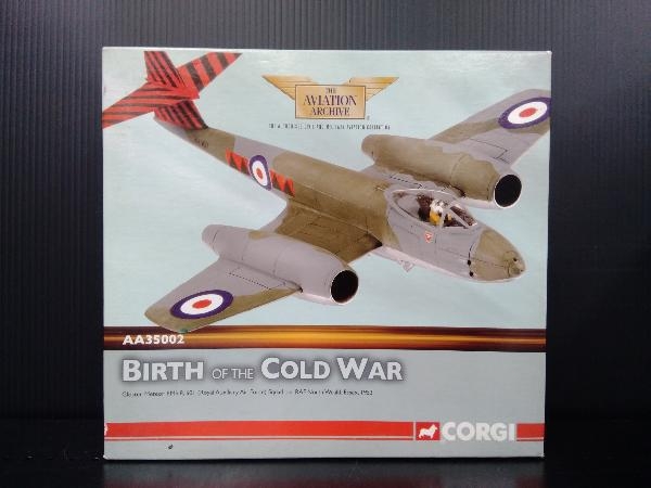 【やや傷や汚れあり】現状品 CORGI コーギー AA35002 GLOSTER Meteor F.MK.8 ,601 グロスターミーティア ...