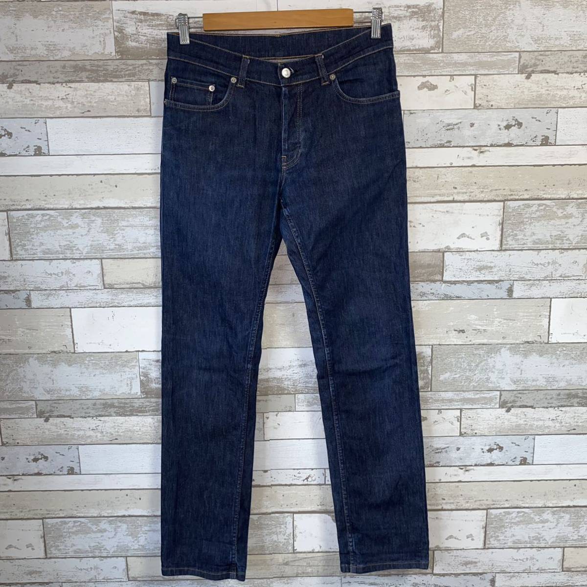 【目立った傷や汚れなし （詳細）】本人期 HELMUT LANG RAW ELASTIC DENIM ストレッチデニム size31 イタリア ...