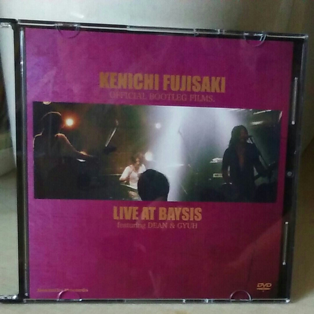 【未使用】DVD-R 藤崎 賢一 KENICHI FUJISAKI METALIC「LIVE AT BAYSIS featuring DEAN ...