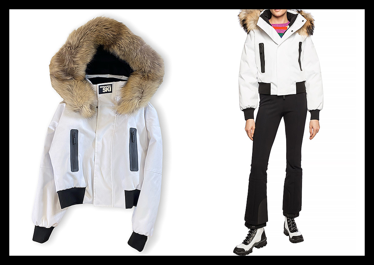 【未使用】定価32.1万 ディースクエアード DSQUARED2 SKI スキーライン ウインタースポーツや冬のアウトドアに最適なダウン ...