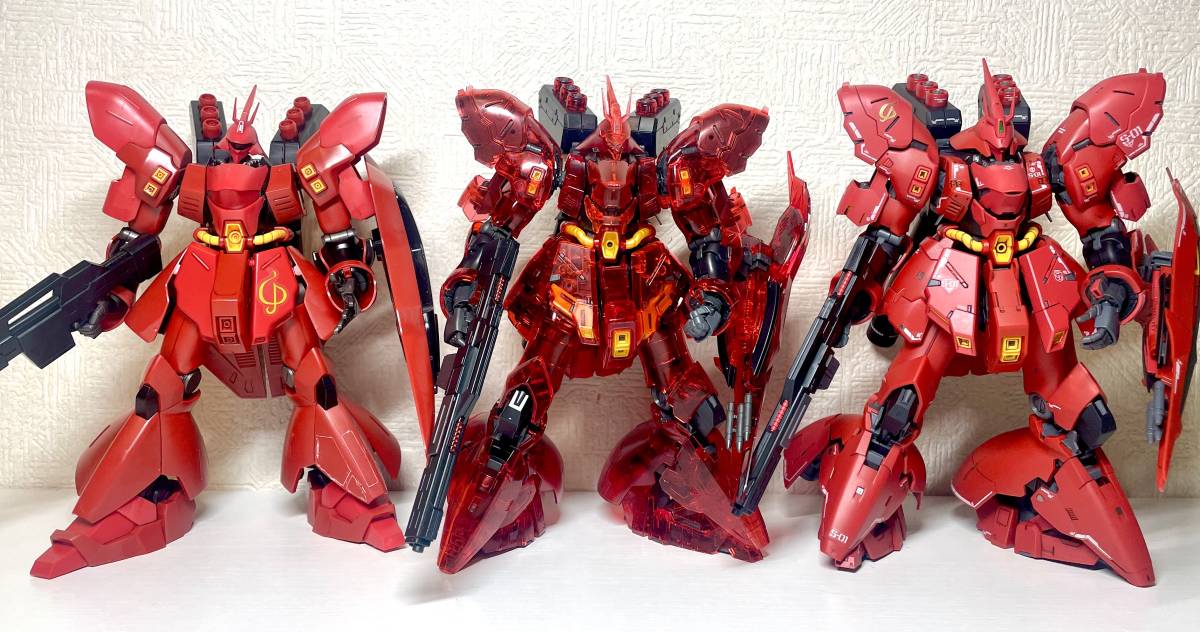 【傷や汚れあり】ガンプラ RG サザビー HG サザビー スタンド その他セットの落札情報詳細 - Yahoo!オークション落札価格検索 オークフリー