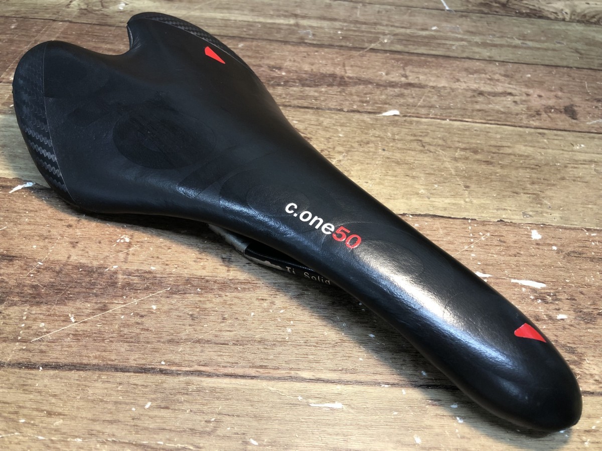 【やや傷や汚れあり】FJ633 プロロゴ prologo c.one50 サドル Pro Ti Solidレール 125mm ※レール傷ありの ...