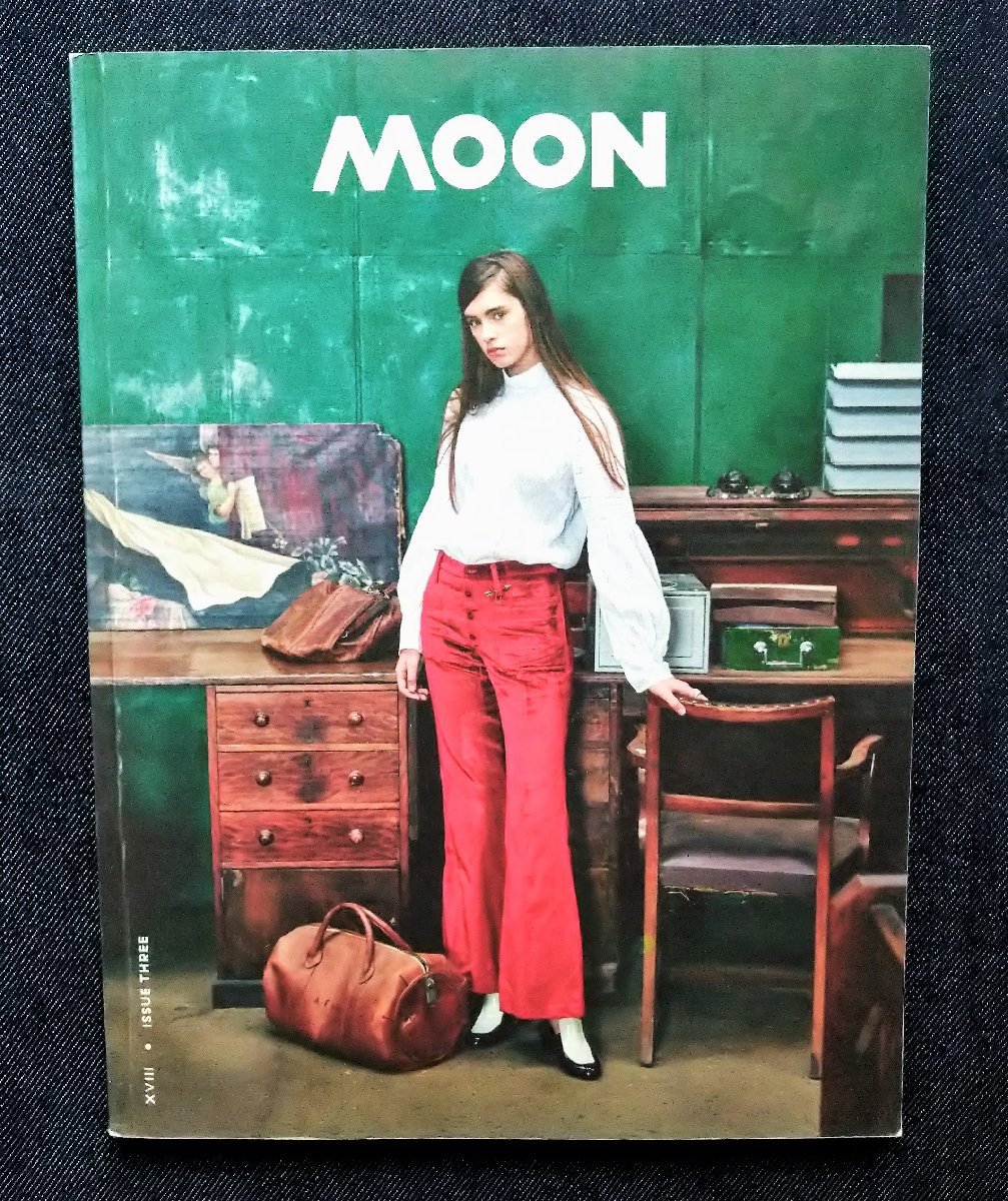 【やや傷や汚れあり】MOON 創刊3号 ロンドン Verity Pemberton 女性モデル ファッション Tyrone Lebon ...