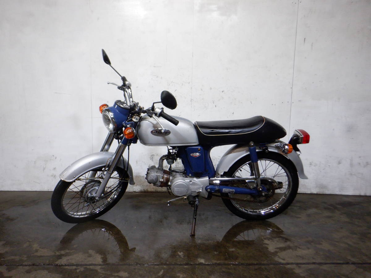 【傷や汚れあり】ホンダ HONDA Benly CD50 ベンリー CD50 売り切り 未整備 現状車 場内走行確認済み 販売証明書有りの落札 ...