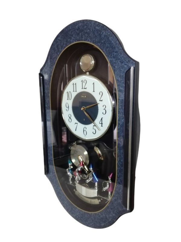 【全体的に状態が悪い】SEIKO セイコー からくり壁掛け時計 EMBLEM HS348Zの落札情報詳細 - ヤフオク落札価格検索 オークフリー