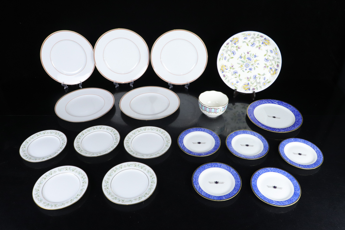 【目立った傷や汚れなし】 ブランド食器 プレート カップ 18点まとめ MINTON ミントン Noritake ノリタケ Esprit d ...