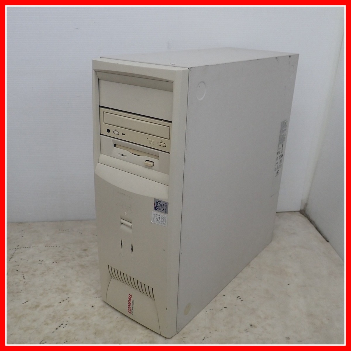 【全体的に状態が悪い】COMPAQ パーソナルコンピュータ DESKPRO EPシリーズ 6400/6 デスクトップ HDD欠品 BIOS起動 ...